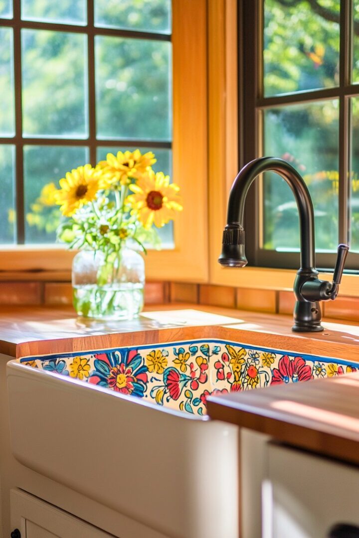 25 Stunning Bohemian Kitchen Sinks Inspirations You’ll Love - H.M.G