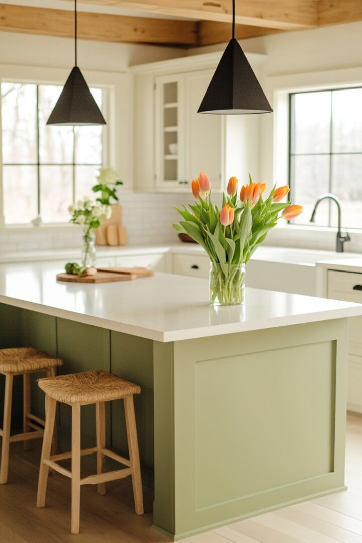 25+ Stunning Kitchen Color Scheme Ideas (Warm, Neutral,...) - H.M.G