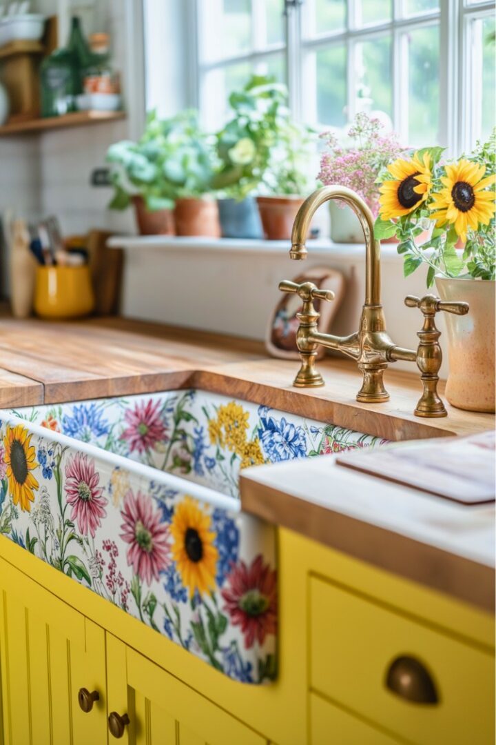25 Stunning Bohemian Kitchen Sinks Inspirations You’ll Love - H.M.G