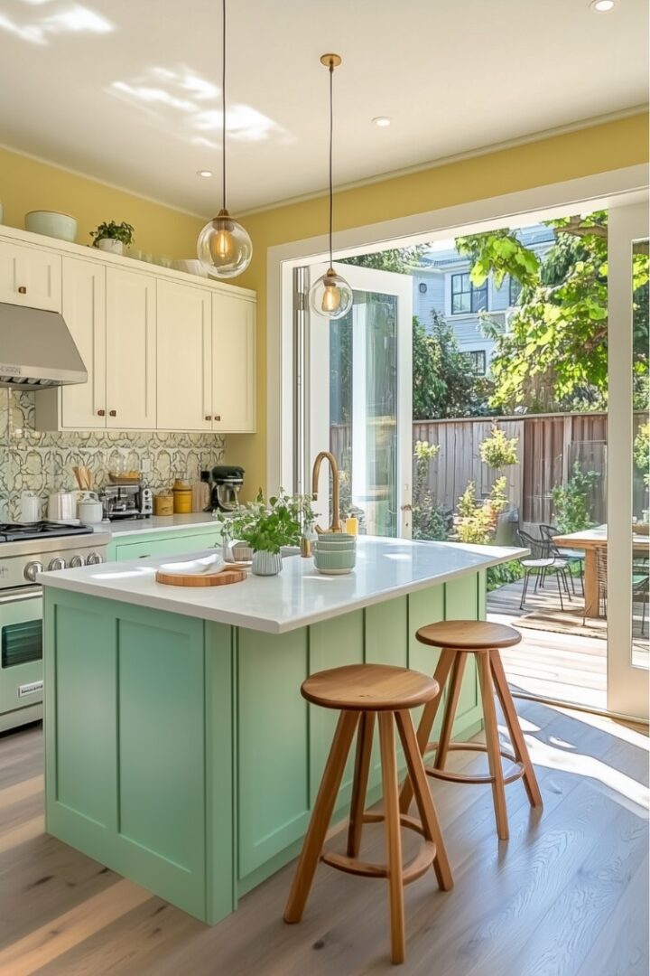 28 Stunning Kitchen Color Scheme Ideas (Warm, Neutral,...) - H.M.G