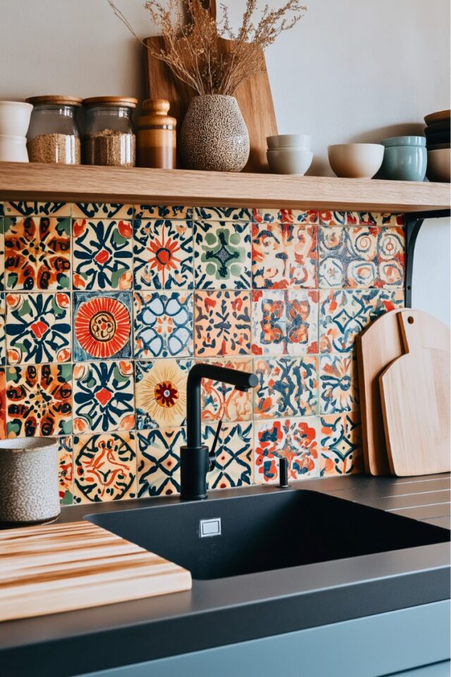25 Stunning Bohemian Kitchen Sinks Inspirations You’ll Love - H.M.G