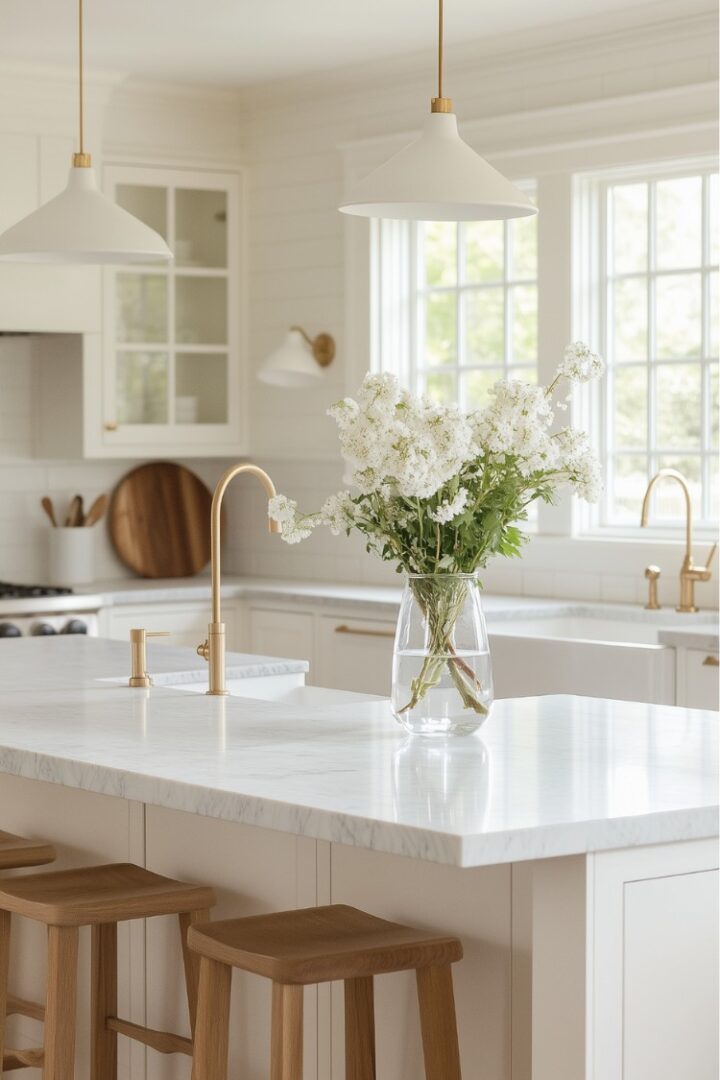 25+ Stunning Kitchen Color Scheme Ideas (Warm, Neutral,...) - H.M.G