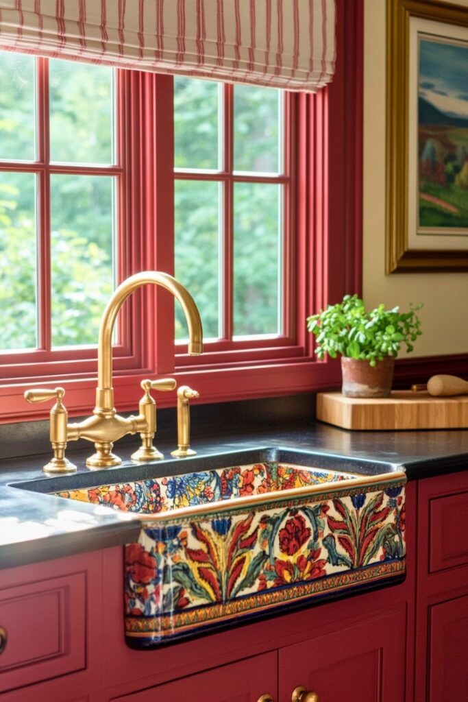 25 Stunning Bohemian Kitchen Sinks Inspirations You’ll Love - H.M.G