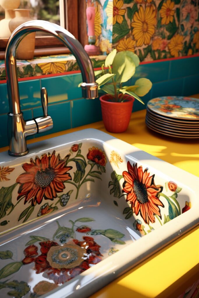 30 Stunning Bohemian Kitchen Sink Inspirations You'll Love - H.M.G