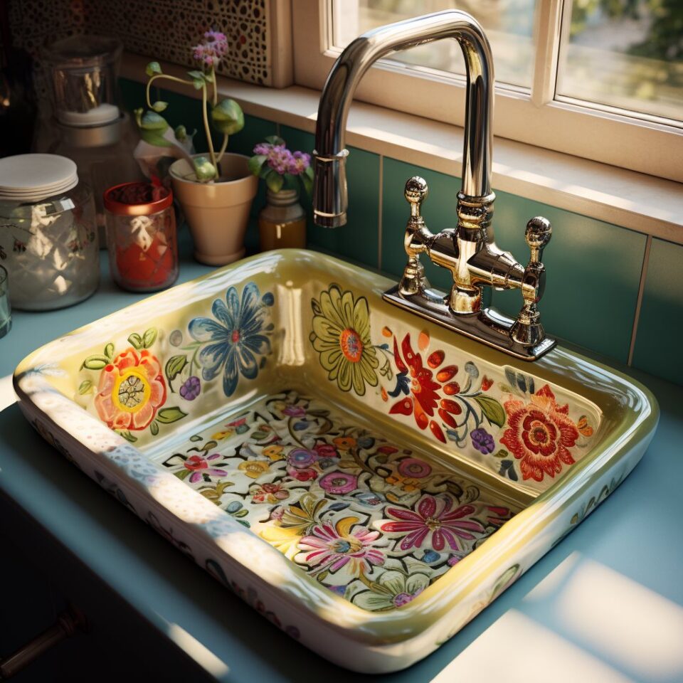 30 Stunning Bohemian Kitchen Sink Inspirations You'll Love - H.M.G
