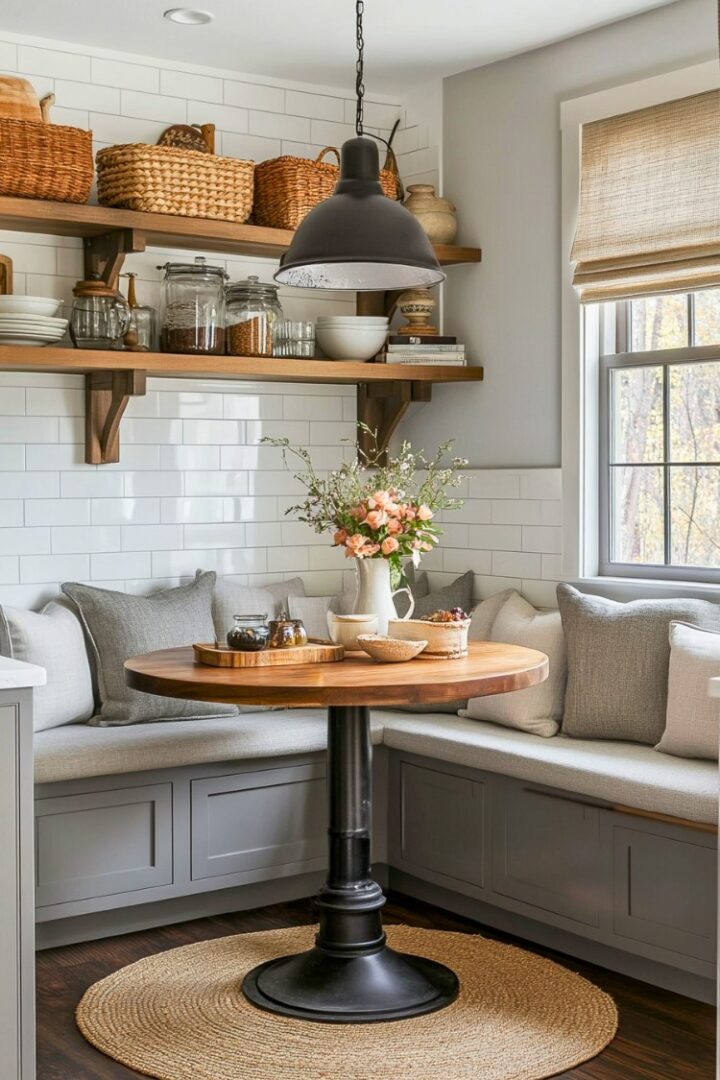 40 Clever Dining Area Ideas for Small Kitchens - H.M.G