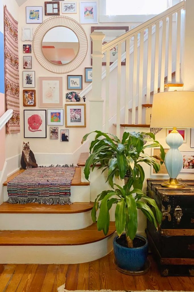 15+ Bohemian Staircase Designs to Elevate Your Home’s Aesthetic - H.M.G