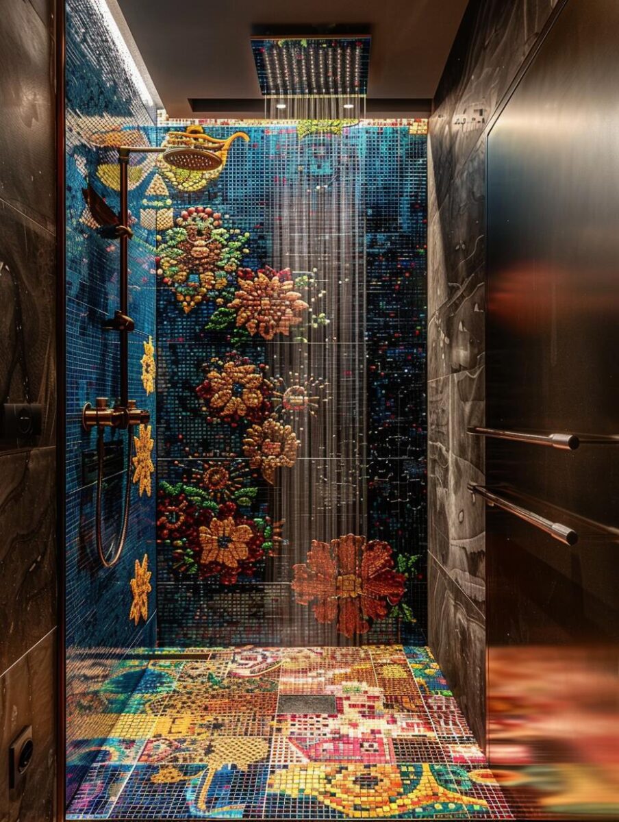 15+ Boho Chic Shower Tile Inspirations to Transform Your Morning Ritual ...