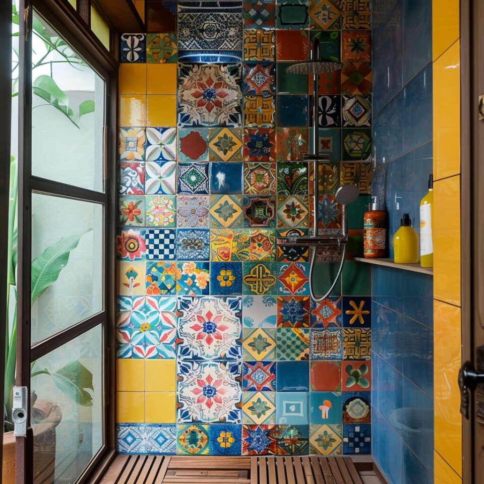 15+ Boho Chic Shower Tile Inspirations to Transform Your Morning Ritual ...