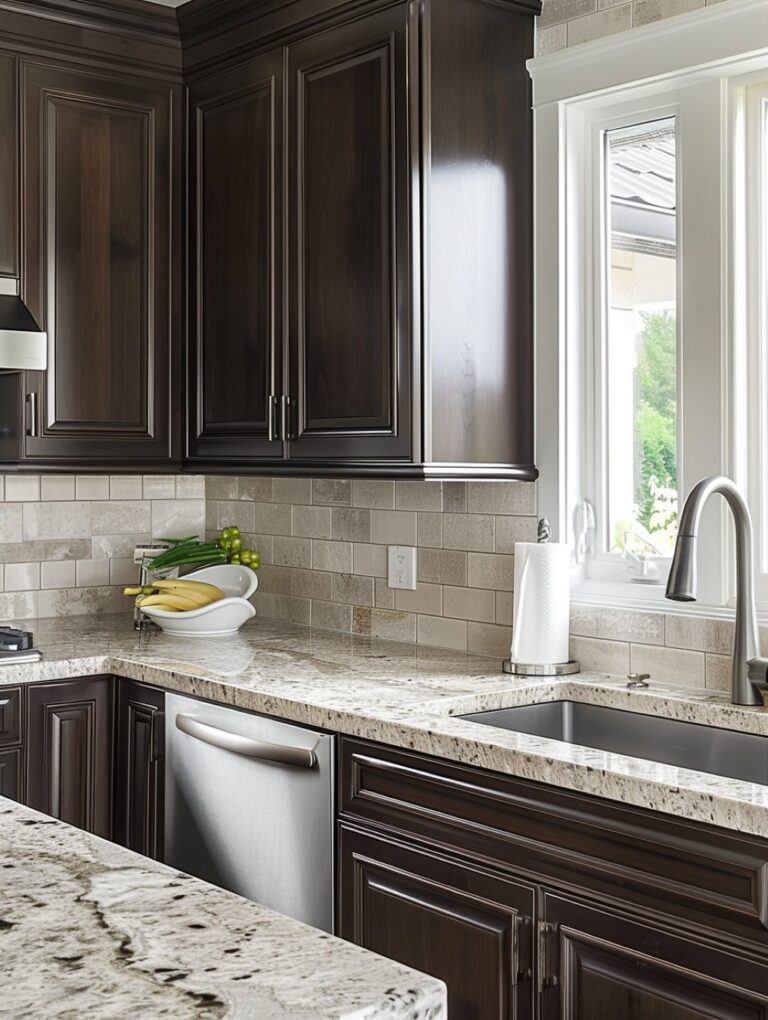 20+ Stunning Backsplash Ideas to Complement Oak Cabinets - H.M.G