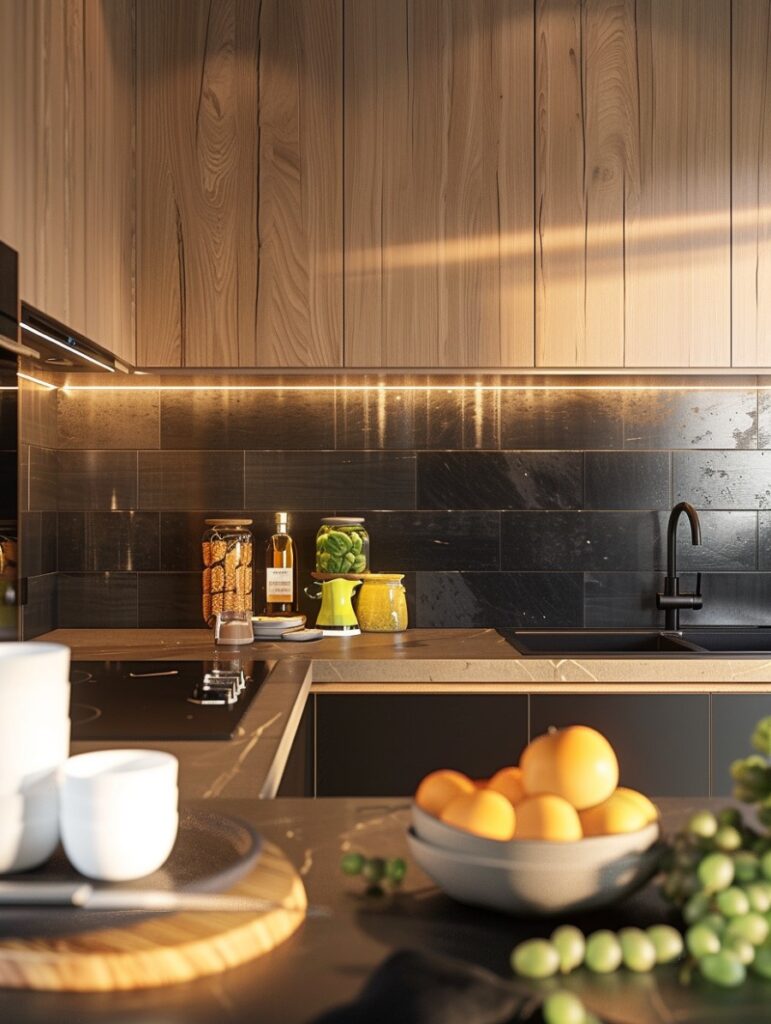 20+ Stunning Backsplash Ideas to Complement Oak Cabinets - H.M.G