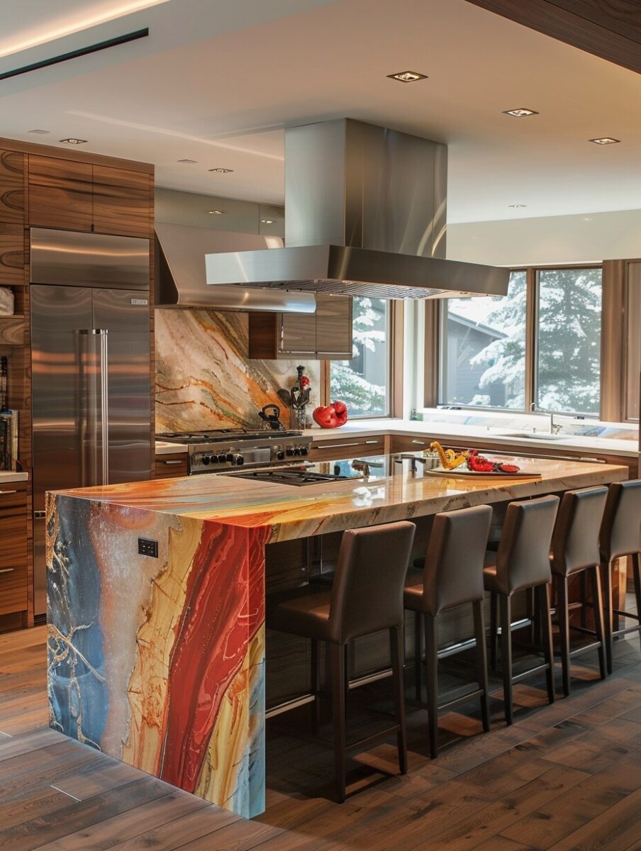 52 Chic U-Shape Kitchen Designs with Island For Your Next Kitchen ...