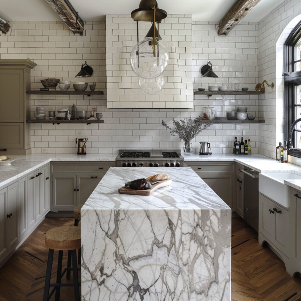 52 Chic U-Shape Kitchen Designs with Island For Your Next Kitchen ...