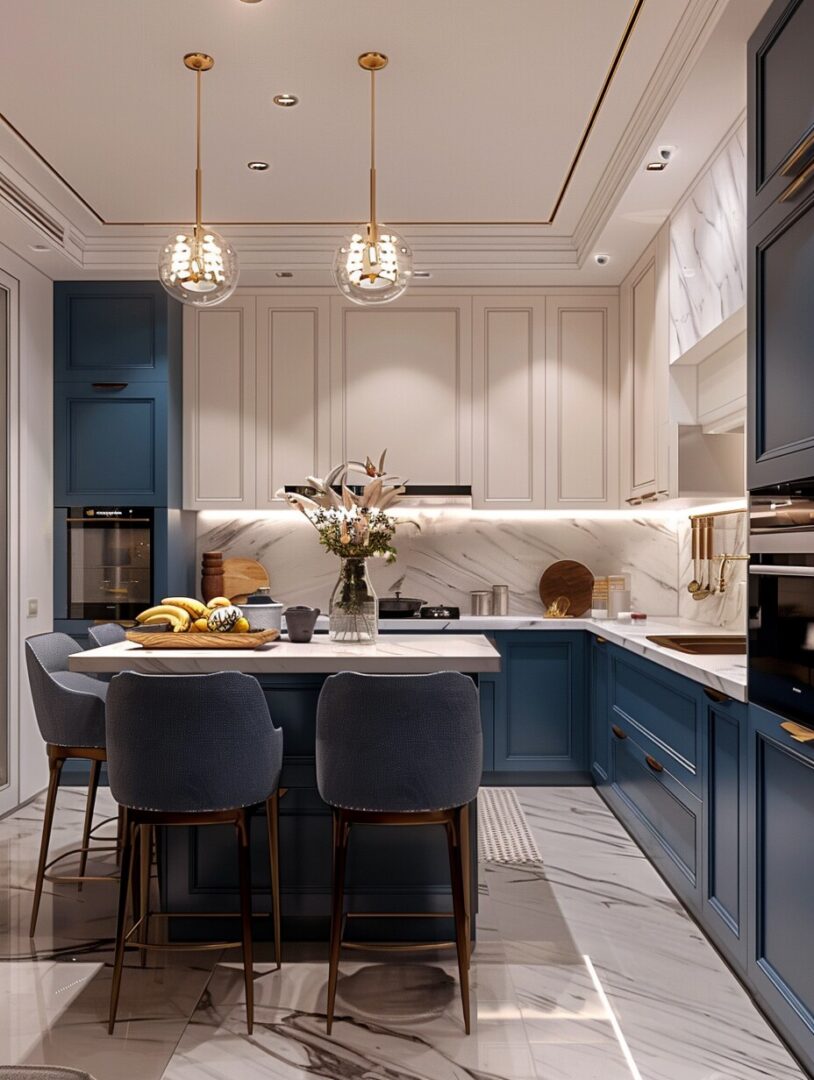 52 Chic U-Shape Kitchen Designs with Island For Your Next Kitchen ...