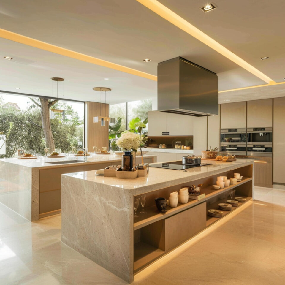 52 Chic U-Shape Kitchen Designs with Island For Your Next Kitchen ...