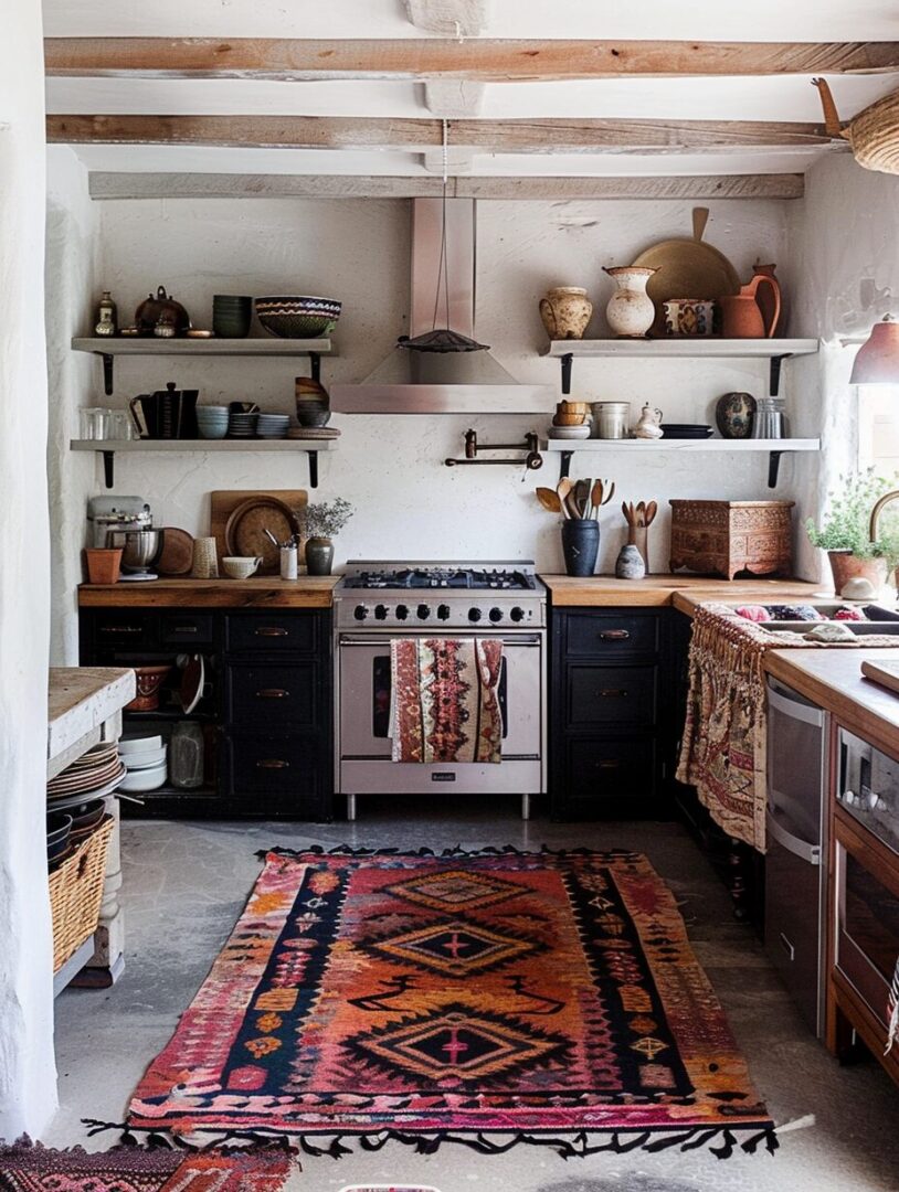 20 Boho Kitchen Ideas That Prove Bohemian Style Is the New Luxury - H.M.G