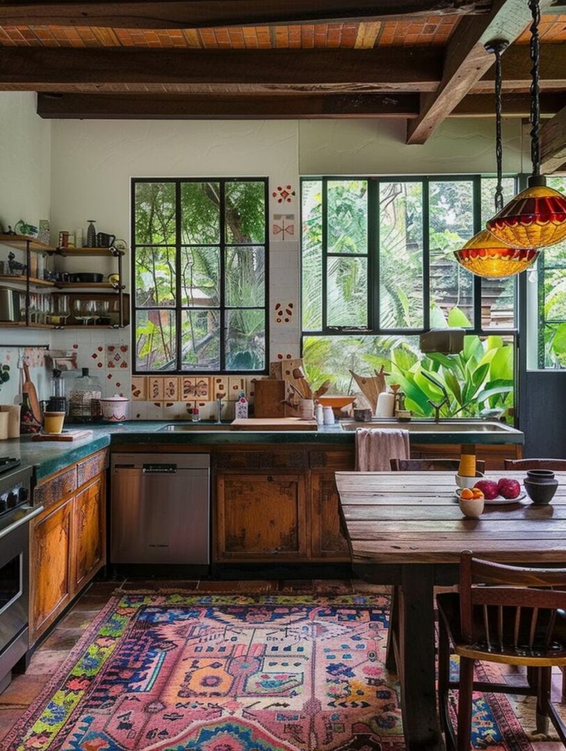 20 Boho Kitchen Ideas That Prove Bohemian Style Is the New Luxury - H.M.G