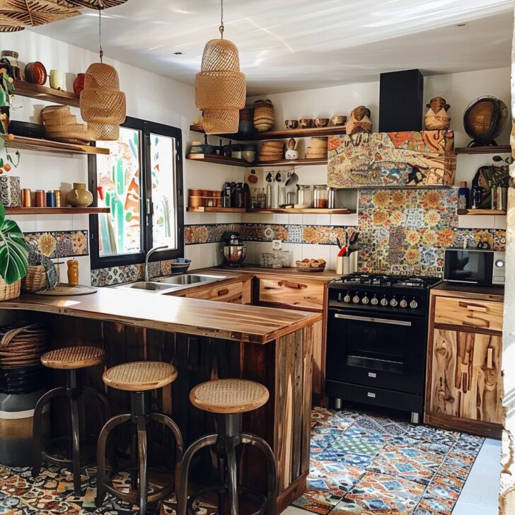 20 Boho Kitchen Ideas That Prove Bohemian Style Is the New Luxury - H.M.G