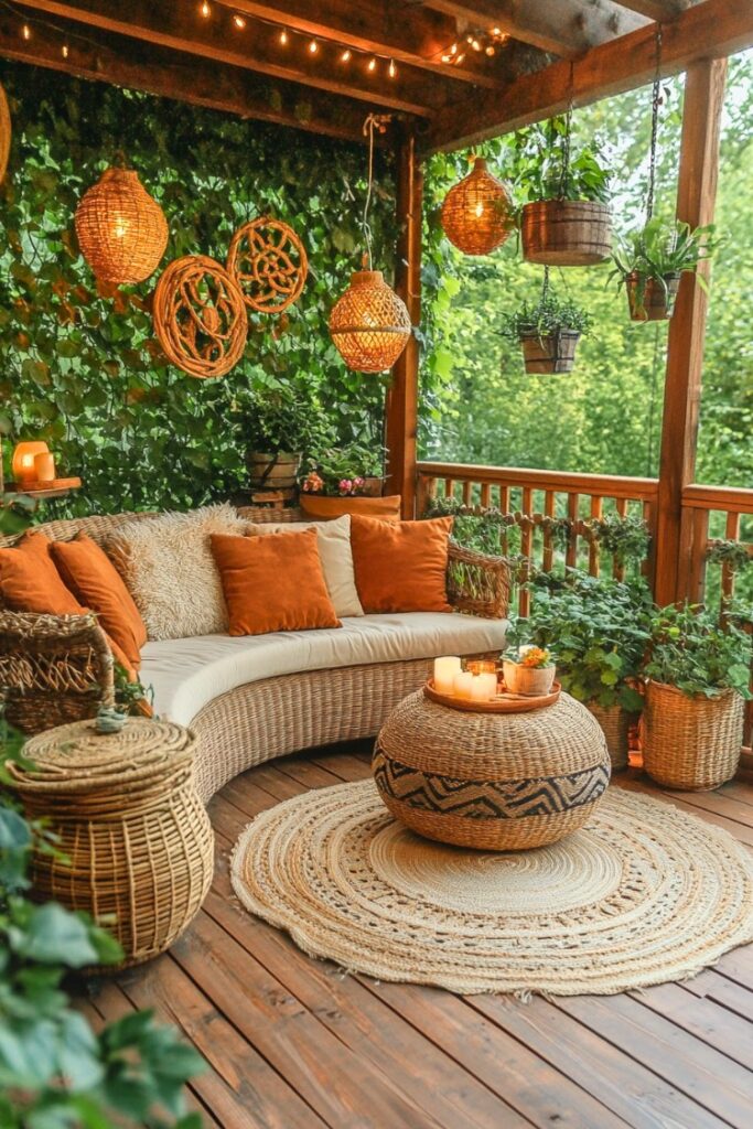 15+ Stunning Boho Balcony Concepts to Inspire Your Makeover! - H.M.G