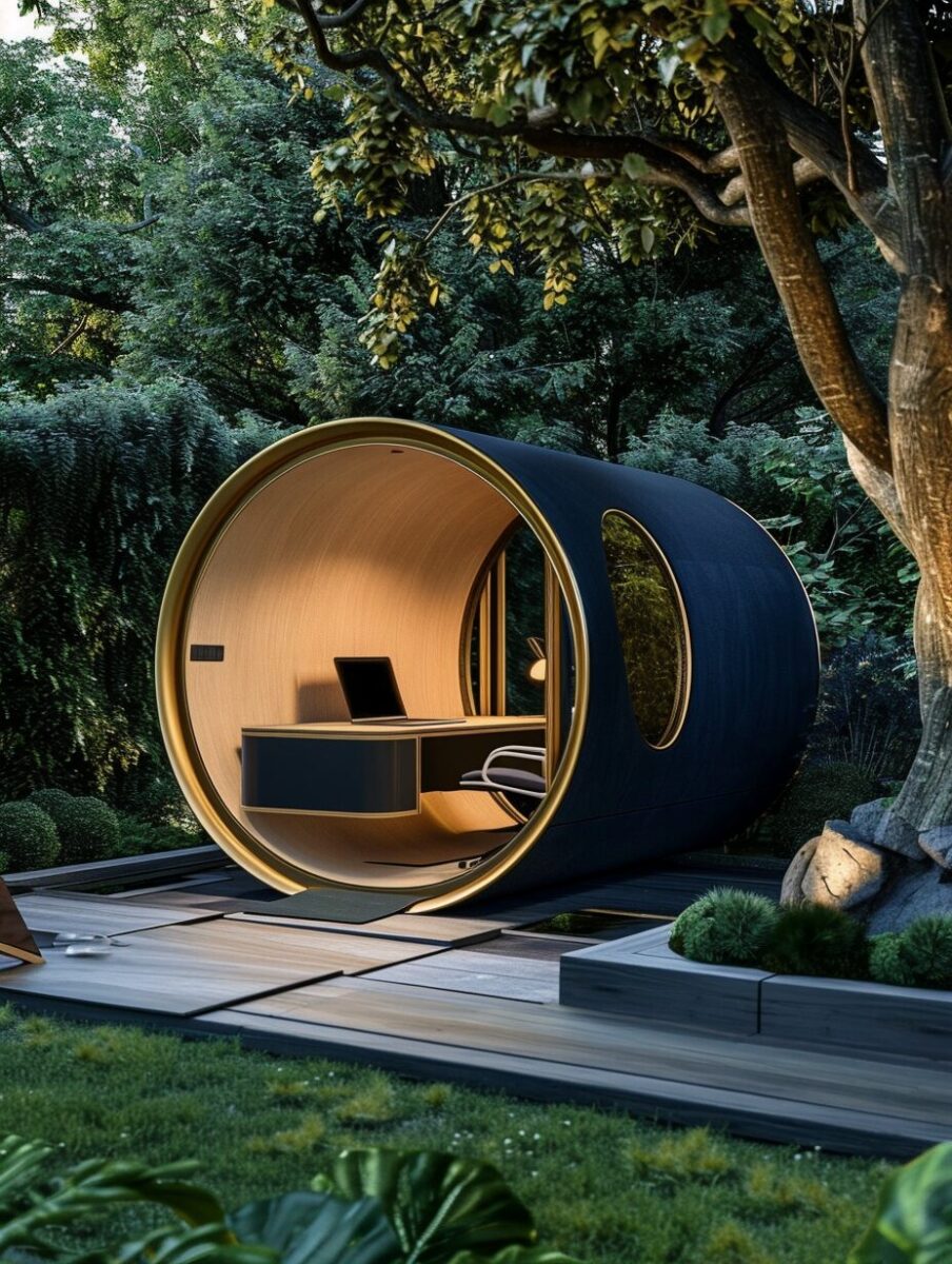 20 Creative Backyard Office Ideas for Peaceful Productivity - H.M.G