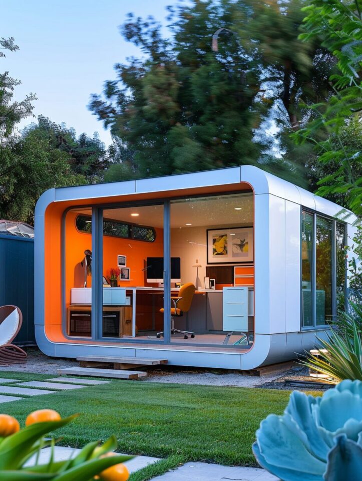 20 Creative Backyard Office Ideas for Peaceful Productivity - H.M.G