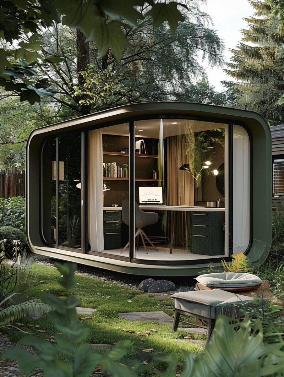 25+ Creative Backyard Office Ideas for Peaceful Productivity - H.M.G