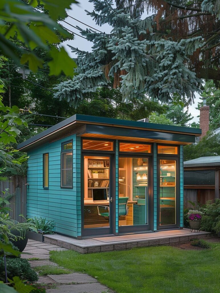 25+ Creative Backyard Office Ideas for Peaceful Productivity - H.M.G