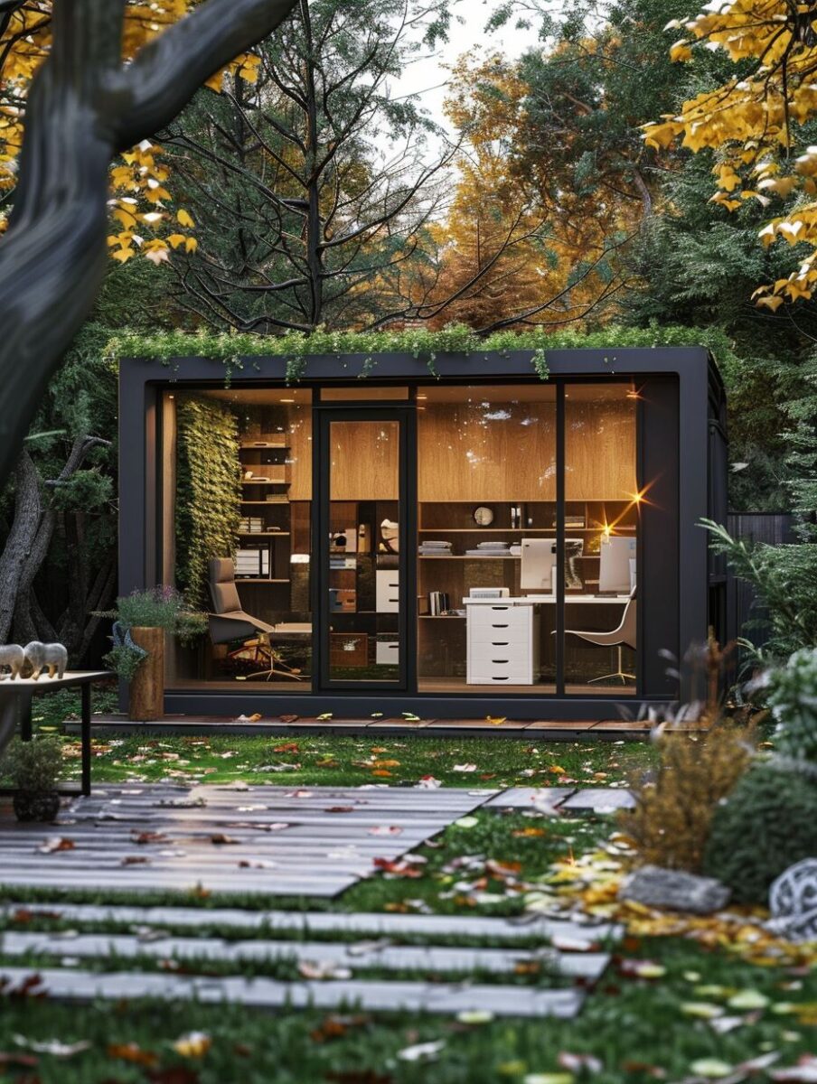 20 Creative Backyard Office Ideas for Peaceful Productivity - H.M.G