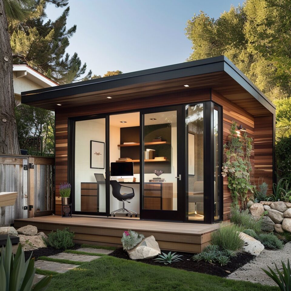 20 Creative Backyard Office Ideas for Peaceful Productivity - H.M.G