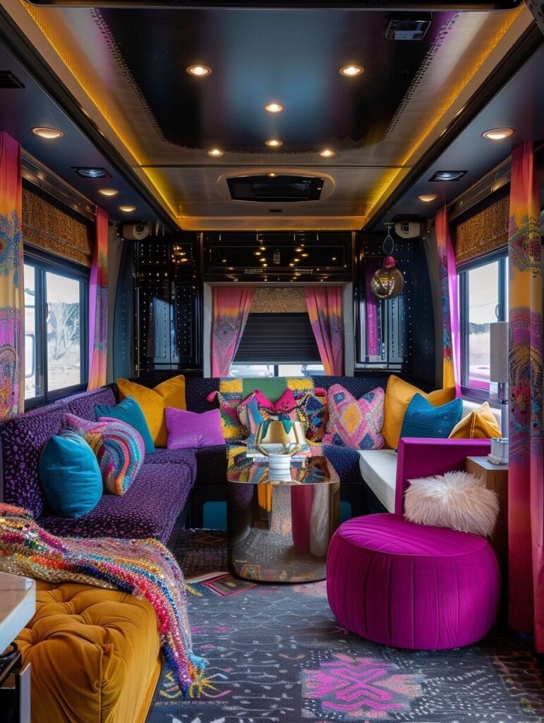 25 Stunning Bohemian Camper Van Interiors to Inspire Your Wanderlust ...