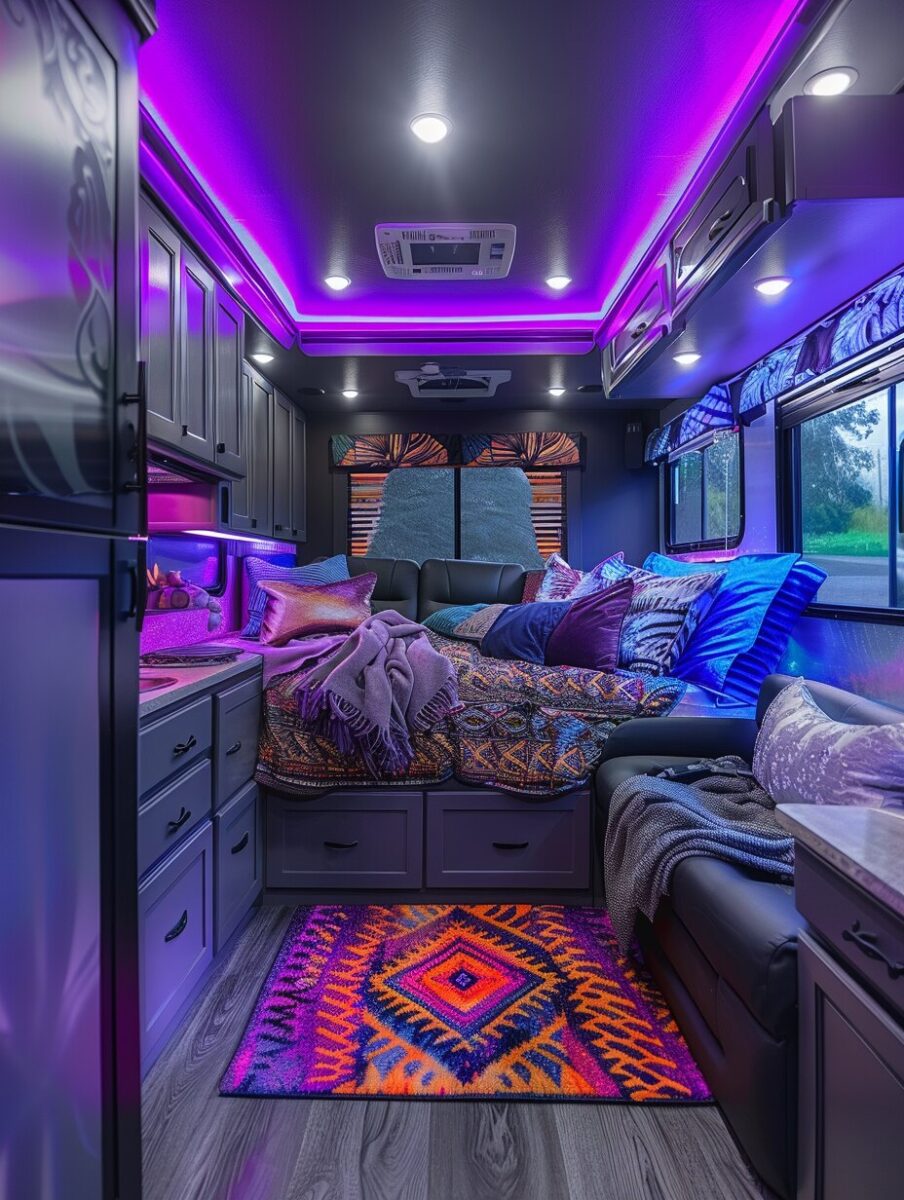 20 Stunning Bohemian Camper Van Interiors to Inspire Your Wanderlust ...