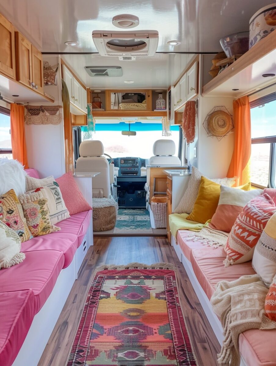 15+ Stunning Bohemian Camper Van Interiors to Inspire Your Wanderlust ...