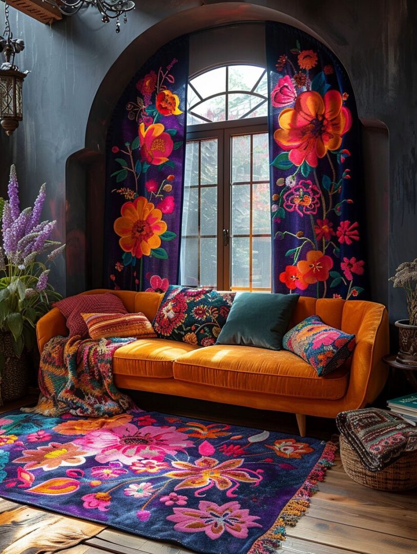 15+ Boho Curtain Designs for the Free Spirit - H.M.G