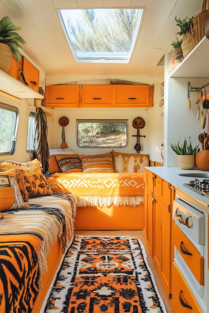 15+ Stunning Bohemian Camper Van Interiors to Inspire Your Wanderlust ...
