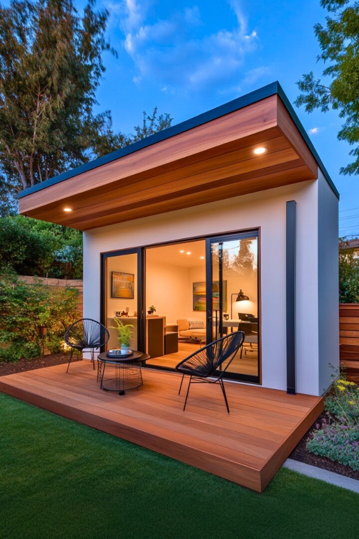 20 Creative Backyard Office Ideas for Peaceful Productivity - H.M.G