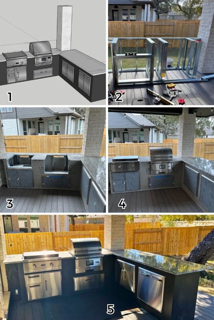 20+ Modern Outdoor Kitchen Ideas for Every Al Fresco Dining - H.M.G