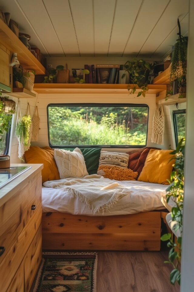 15+ Stunning Bohemian Camper Van Interiors to Inspire Your Wanderlust ...