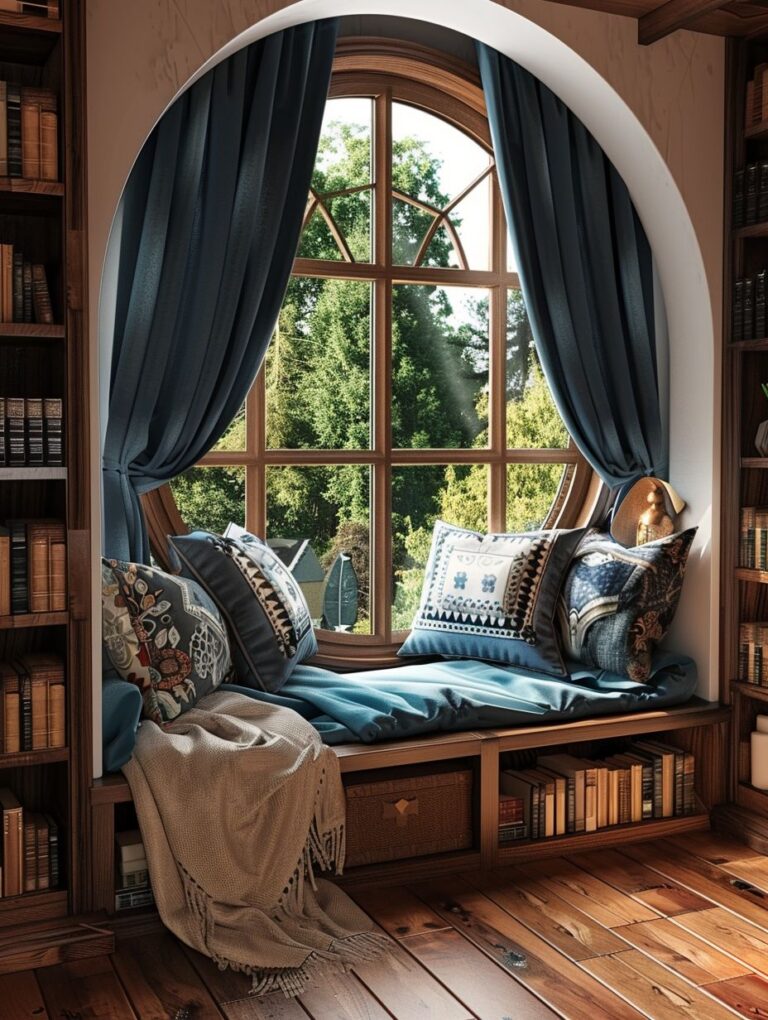 30 Stunning Boho Reading Nook Ideas for Book Lovers - H.M.G