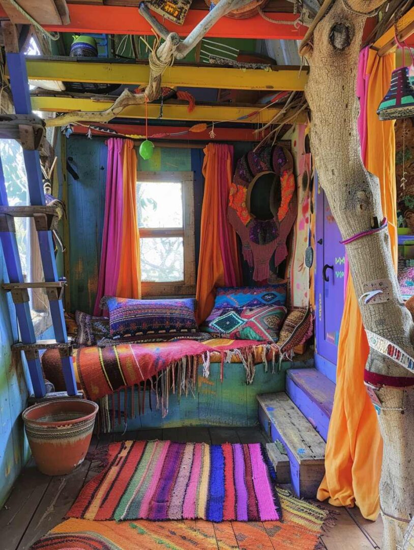 25 Chic Boho Treehouse Ideas for the Free-Spirited - H.M.G