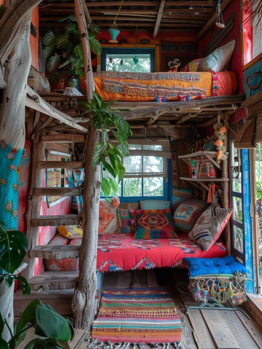 25 Chic Boho Treehouse Ideas for the Free-Spirited - H.M.G