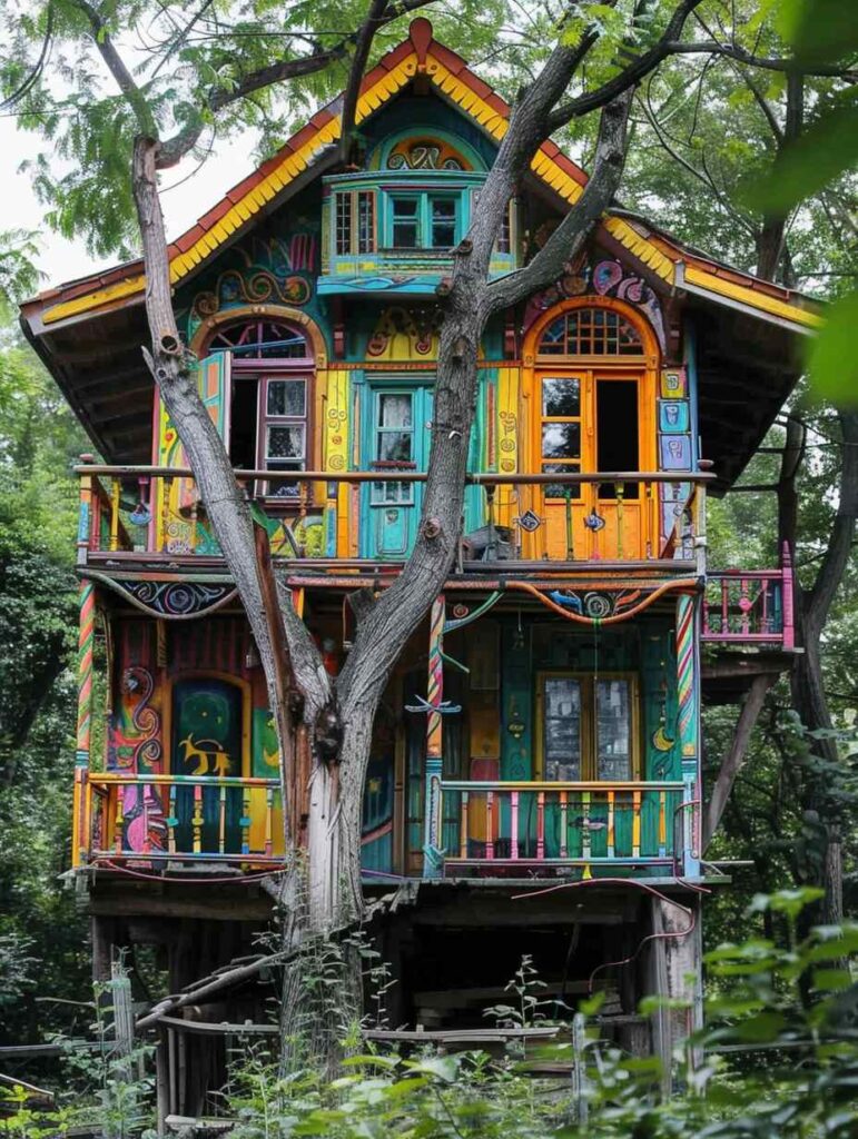 25 Chic Boho Treehouse Ideas for the Free-Spirited - H.M.G