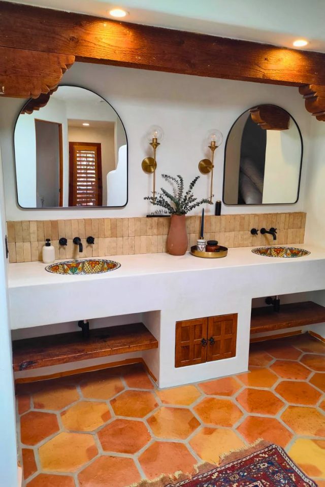 15+ Enchanting Boho Bathroom Sink Designs You'll Love - H.M.G
