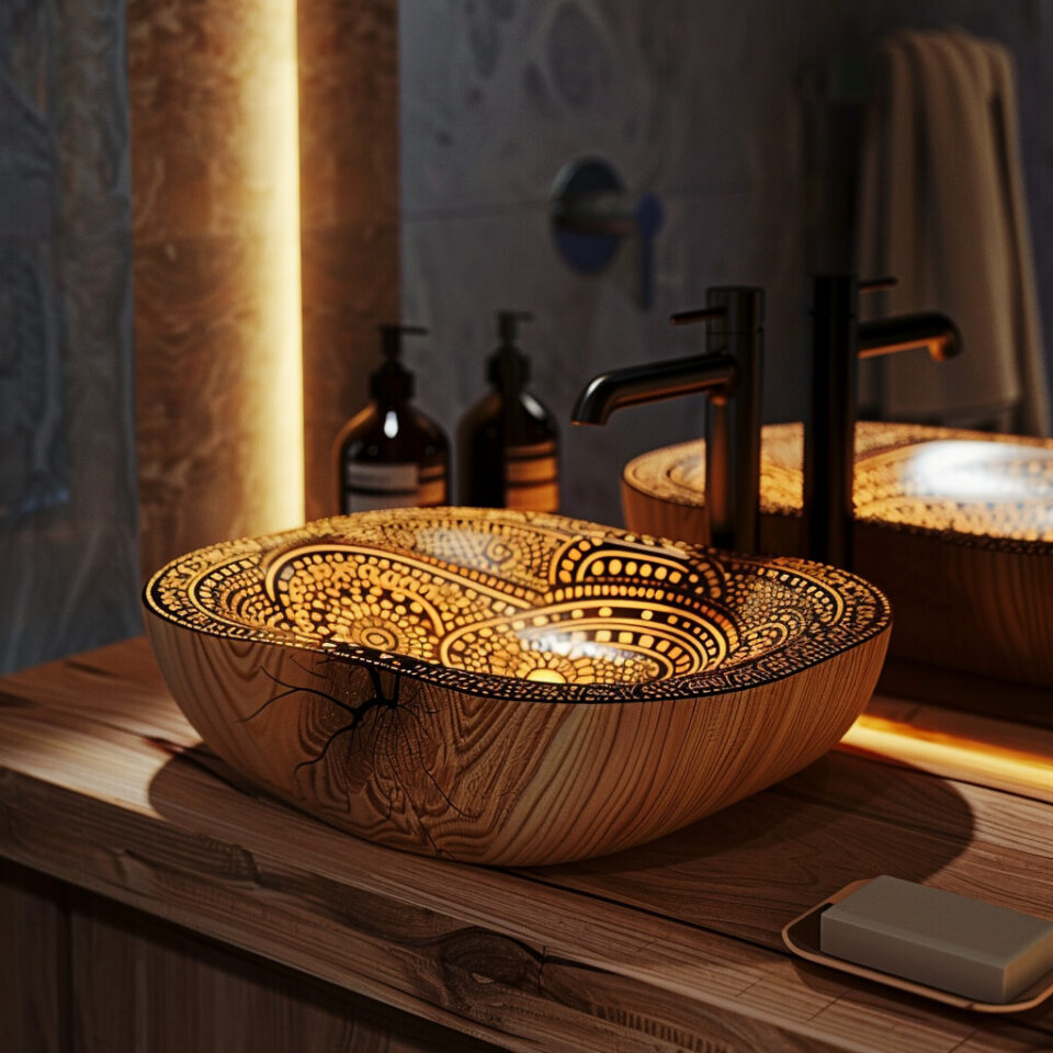 15+ Enchanting Boho Bathroom Sink Designs You'll Love - H.M.G