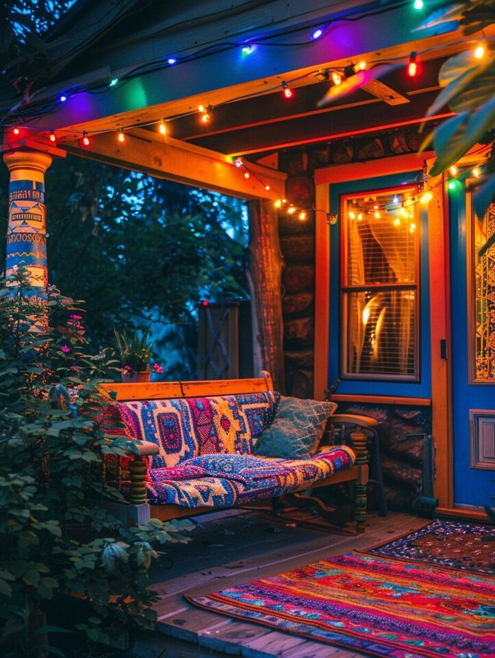 24 Boho-Inspired Front Porch Ideas to Create a Warm Welcome - H.M.G