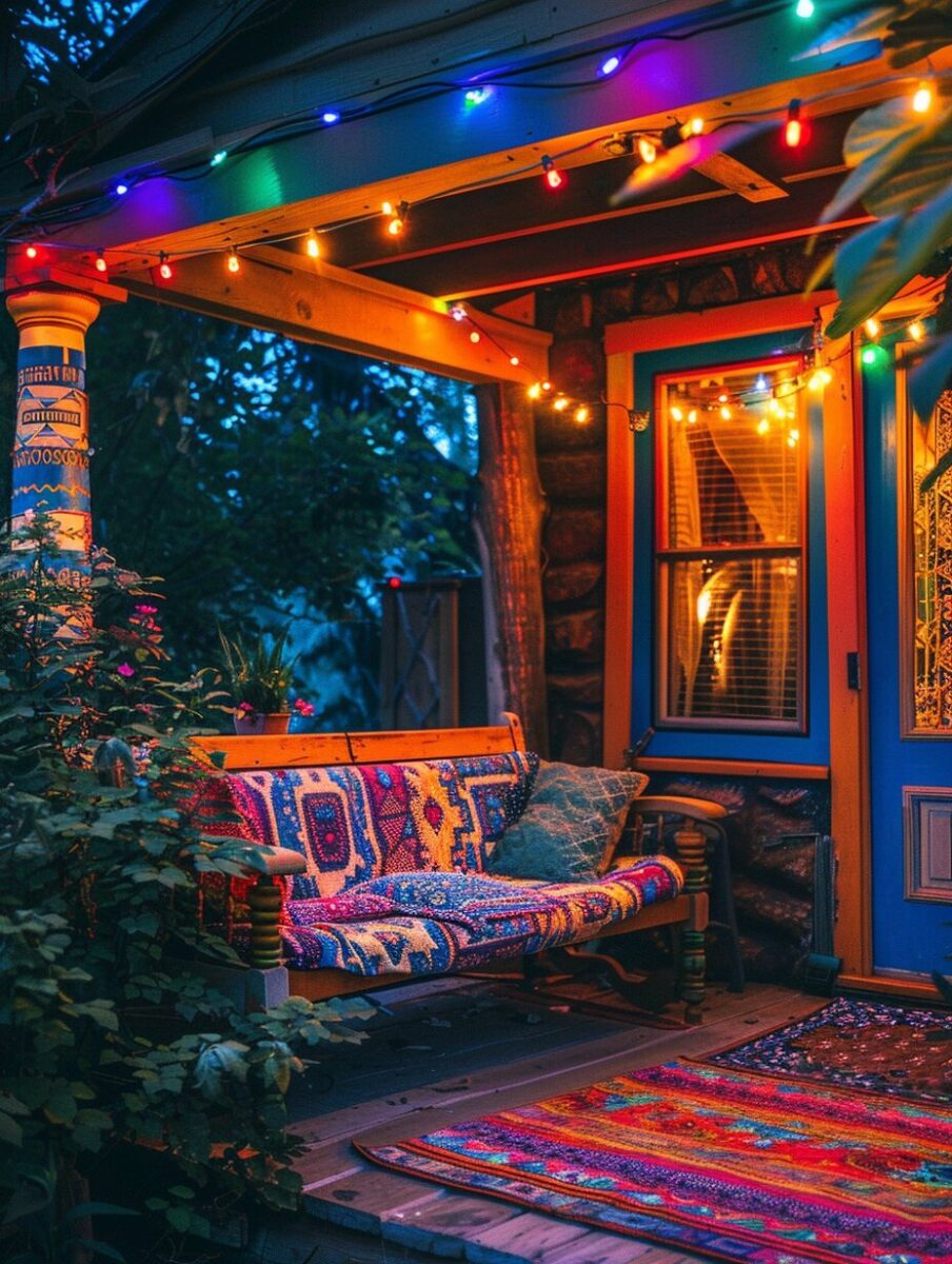 24 Boho-Inspired Front Porch Ideas to Create a Warm Welcome - H.M.G