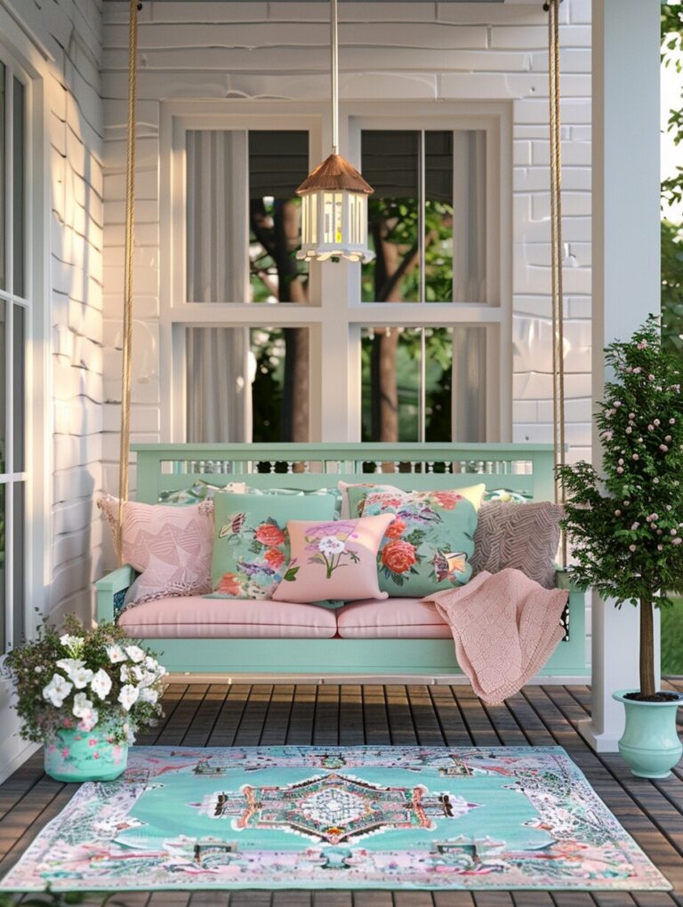 20 Boho-Inspired Front Porch Ideas to Create a Warm Welcome - H.M.G