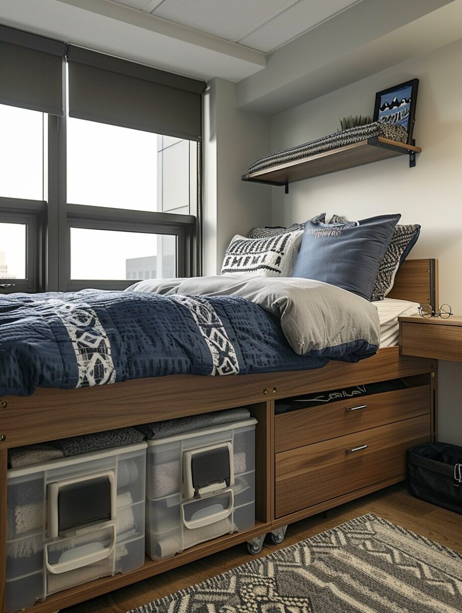 19 Stylish Dorm Room Decor Ideas for College Guys - H.M.G