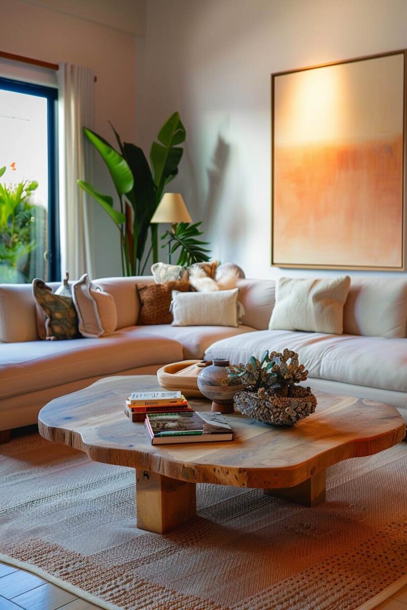 30 Chic Bohemian Coffee Table Decorating Ideas - H.M.G