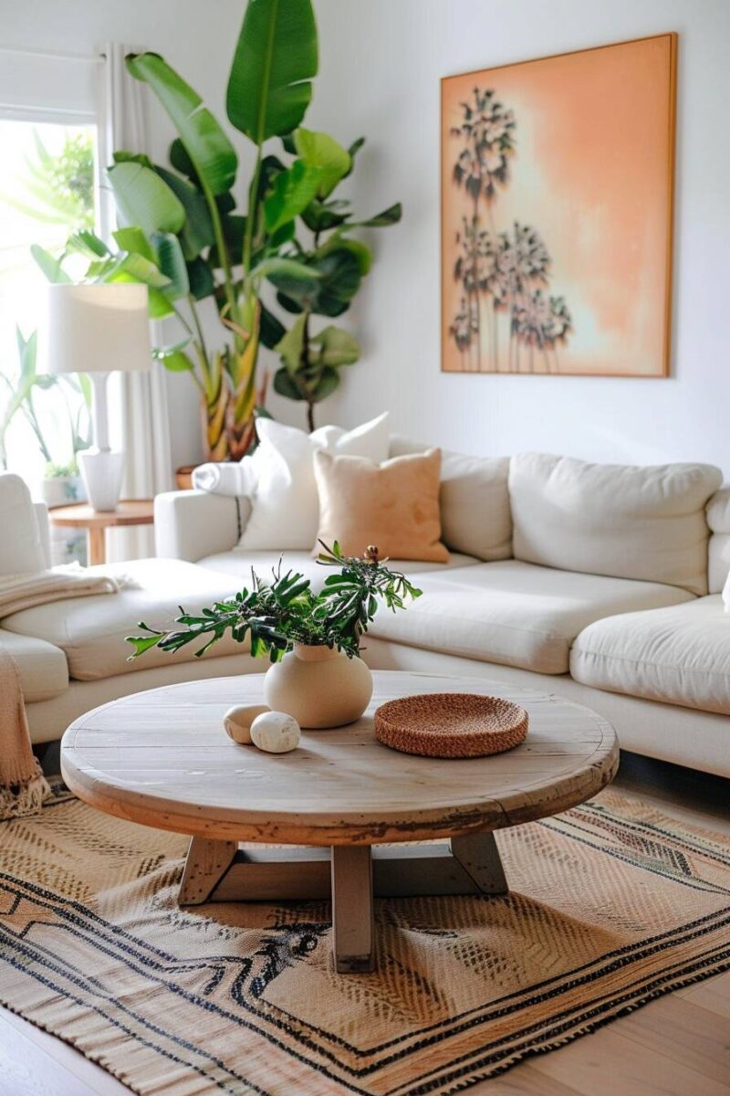 30 Chic Bohemian Coffee Table Decorating Ideas - H.M.G