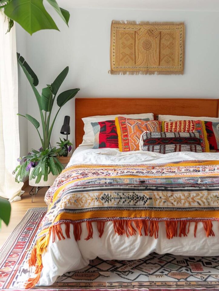 23 Boho Headboard Ideas to Add Charm to Your Bedroom - H.M.G